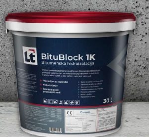 LT BITUBLOCK 1K, premium enokomponentna polimer bitumenska debeloslojna ...